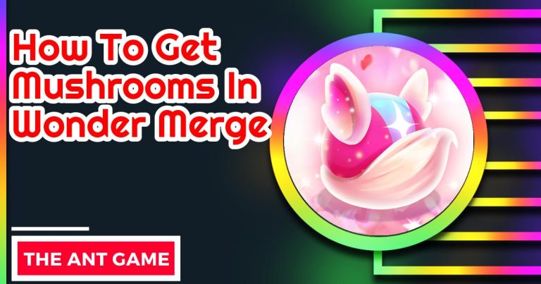 Get Mushrooms Now in Wonder Merge (FREE!)